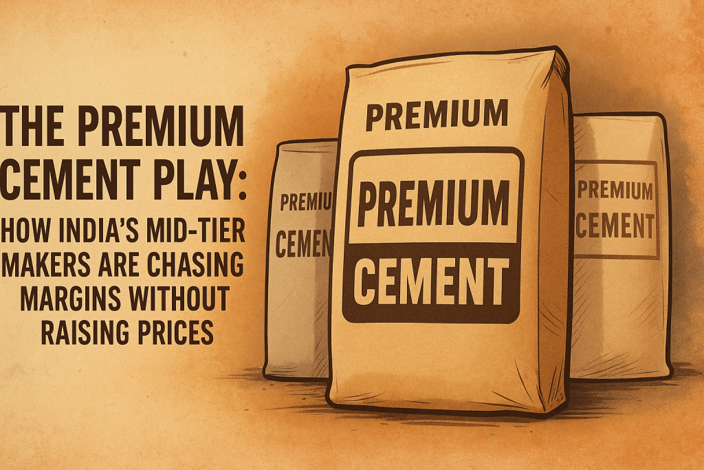 The Premium Cement Play: How India’s Mid-Tier Makers Are Chasing ...